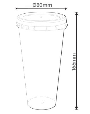 Tapper Plástico 500 ml – YES SHOP ONLINE